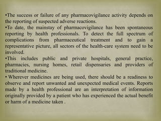 pharmacovigilance | PPT