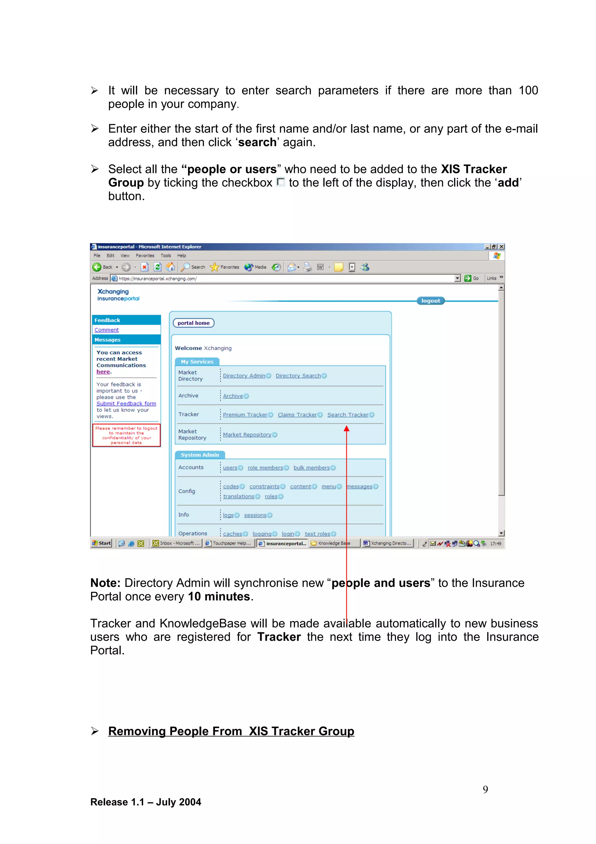 Admin guide knowled base_tracker 1.1 | DOC