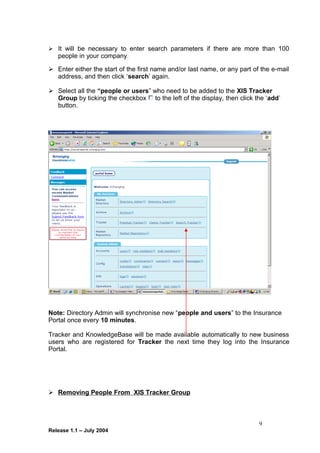 Admin guide knowled base_tracker 1.1 | DOC