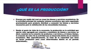 Administración de la producción | PPTX