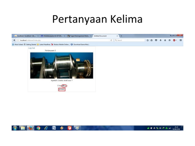 Admin interface login | PPT