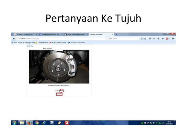 Admin interface login | PPT
