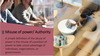 Ethical issue in public administration | PPTX