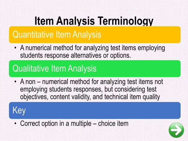Administering Analyzing And Improving The Test Or Assessment Pptx