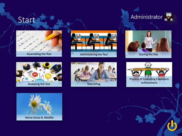 Administering Analyzing And Improving The Test Or Assessment Pptx