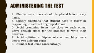 Administering and Scoring Objective Type of test.pptx