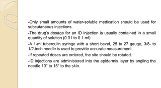 Administering an intradermal injection.pptx