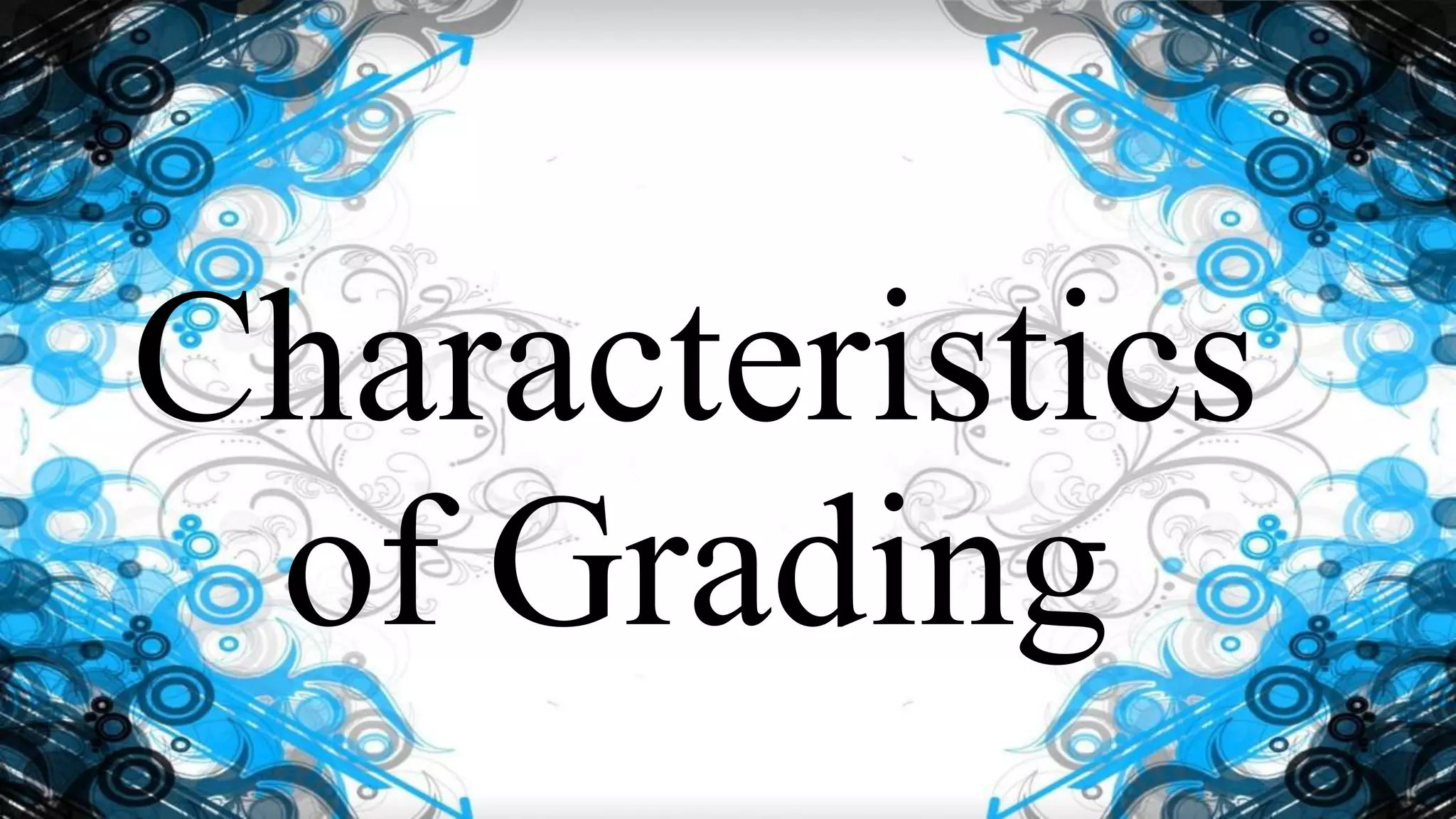 Administering a test, scoring - grading vs marks | PPTX