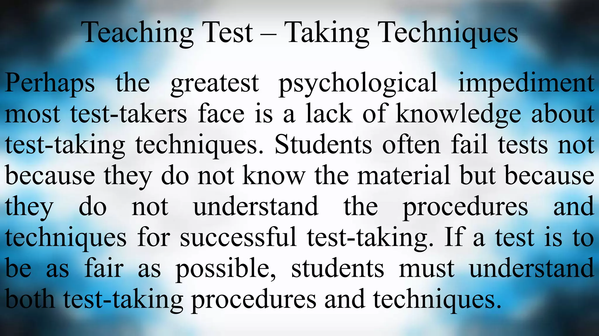 Administering a test, scoring - grading vs marks | PPTX