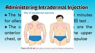Administering Intradermal Injection, Subcutaneous Injection, and ...