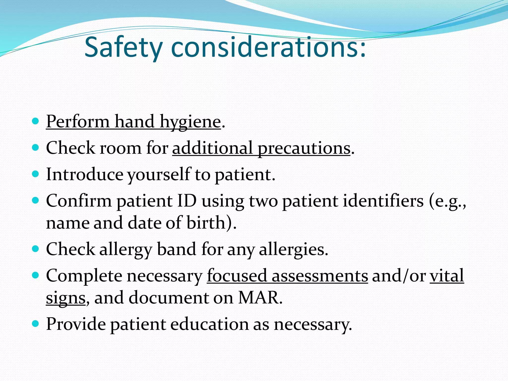 Administering medications rectally | PPTX