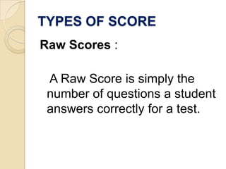 Administering,scoring and reporting a test ppt | PPTX