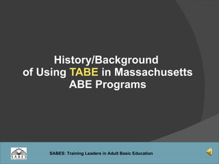 Administering & scoring tabe 9 10 | PPT