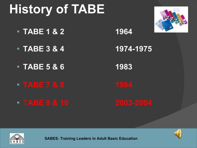 Administering & scoring tabe 9 10 | PPT