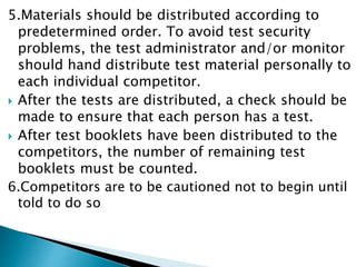 administering test.pptx ppt ppt for life | PPTX