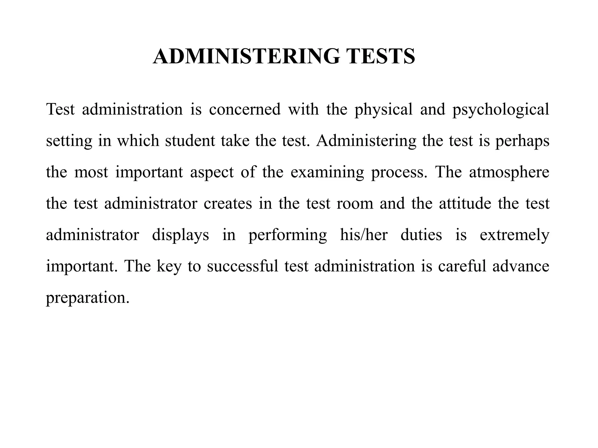 Administering Test-WEEK 12.pptx