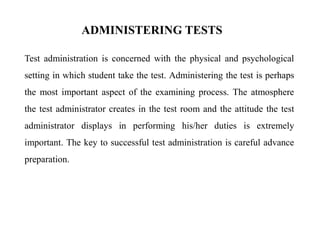 Administering Test-WEEK 12.pptx