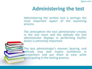 Administering test week 14 | PPTX