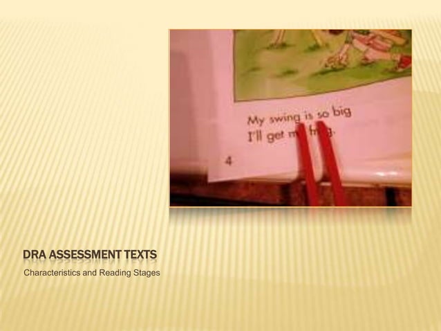 Administering the DRA 2: Diagnostic Reading Assessment | PPTX ...