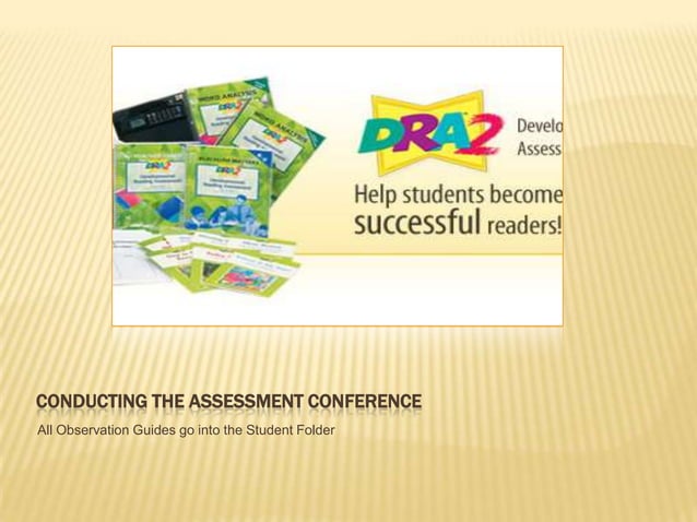 Administering the DRA 2: Diagnostic Reading Assessment | PPTX ...