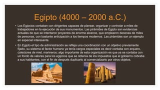 Administración en-egipto-1 | PPTX