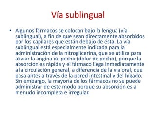 Administración, distribución y eliminación de un fármaco | PPTX