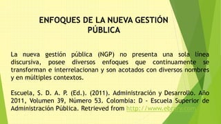 Administración pública | PPTX