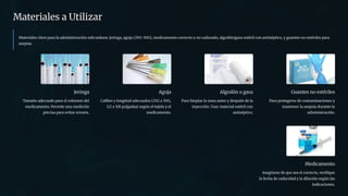 Administración Subcutánea.pptx indicaciones | PPTX