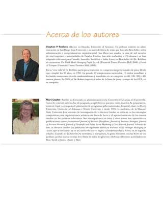 Administracion Robbins coulter libro completo | PDF