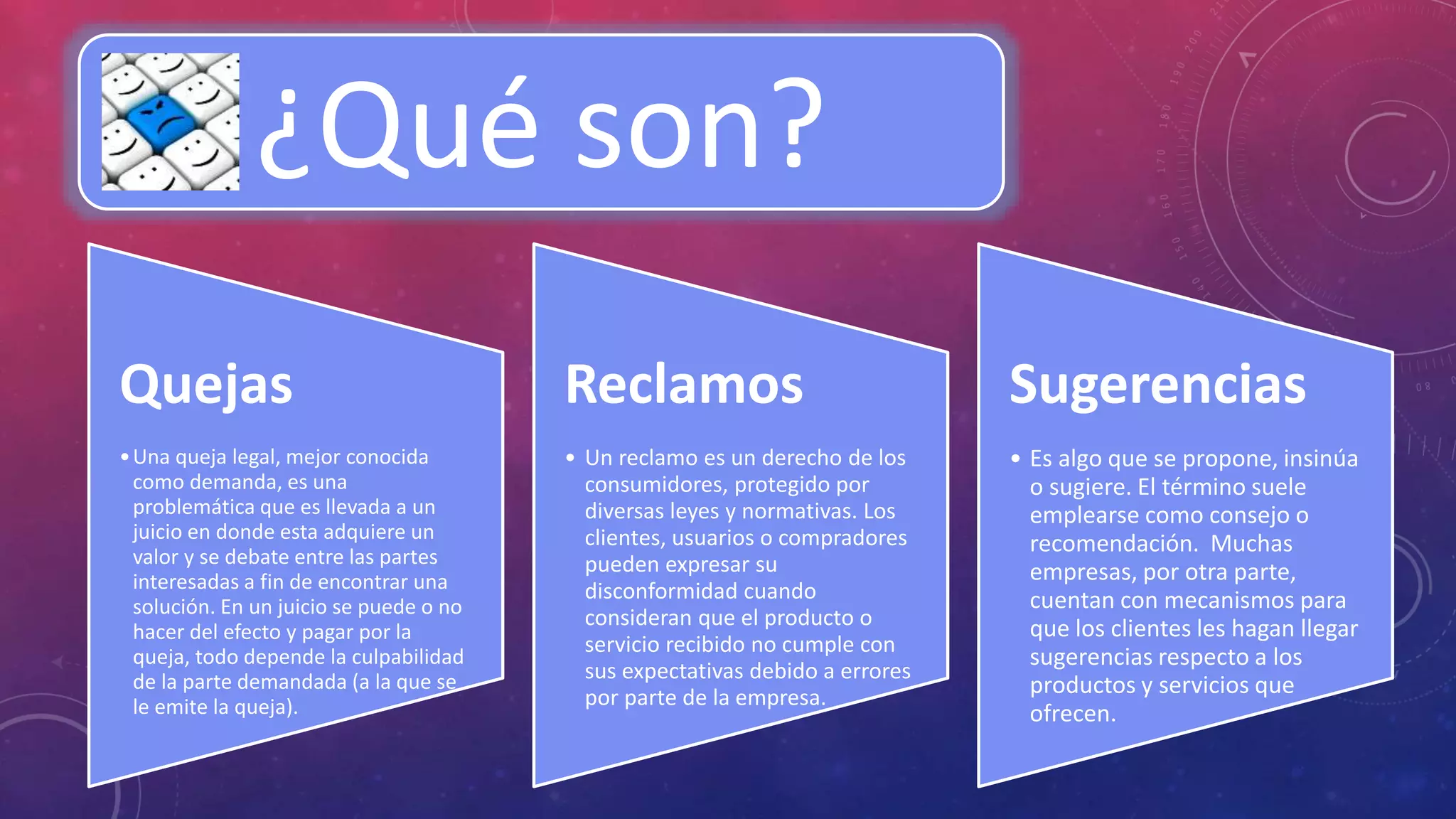Administración de quejas reclamos y sugerencias. | PPTX
