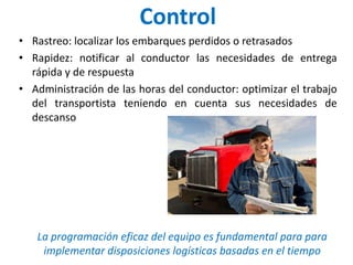 Administracion de transporte | PPTX
