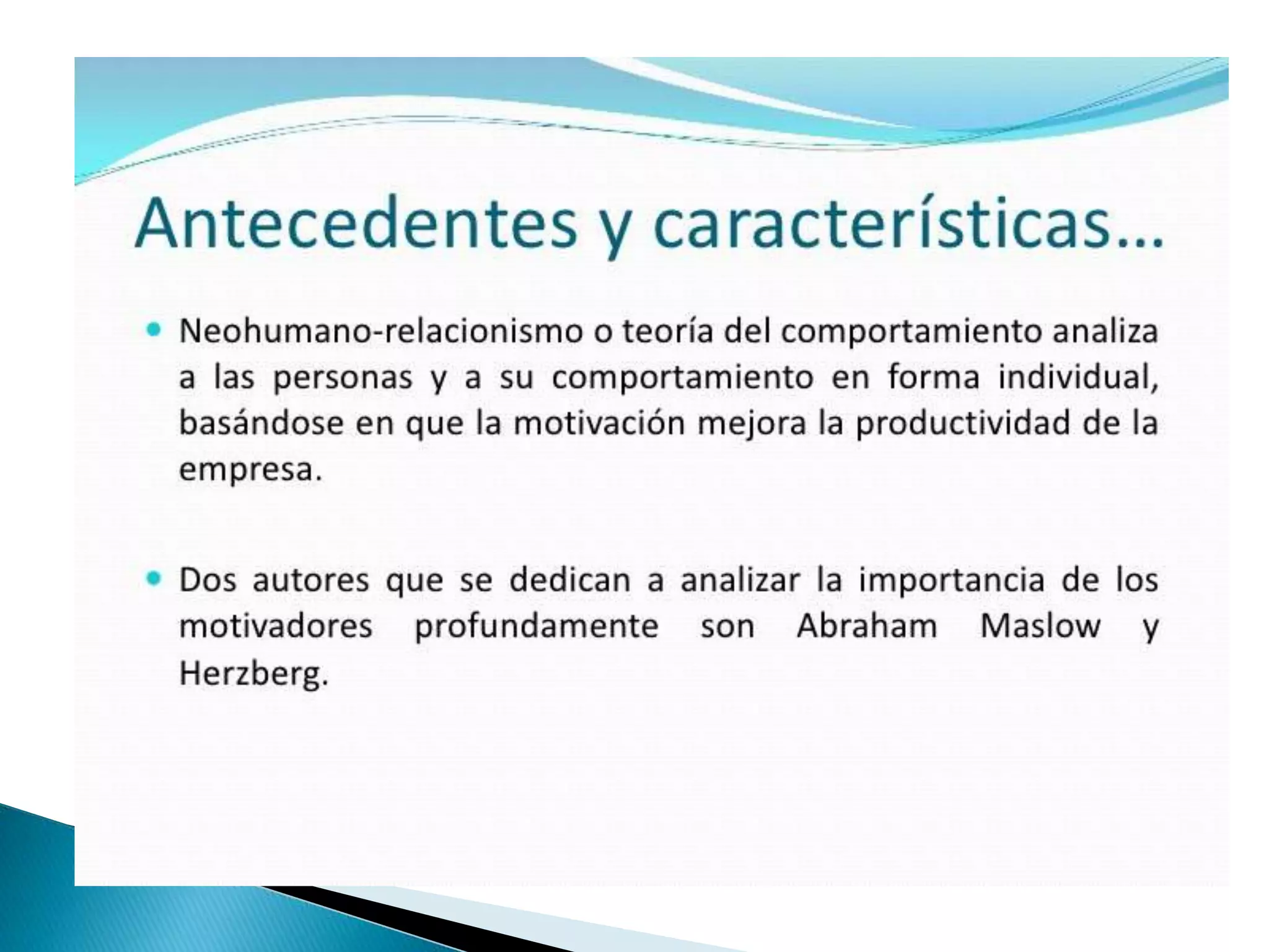 Teoria neo-humano relacionista(administracion) | PPTX