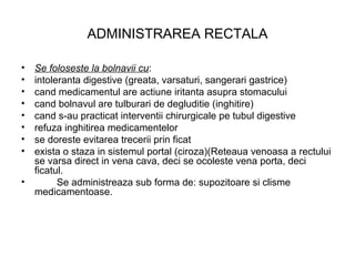 Administrarea medicamentelor-prezentareppt | PPT
