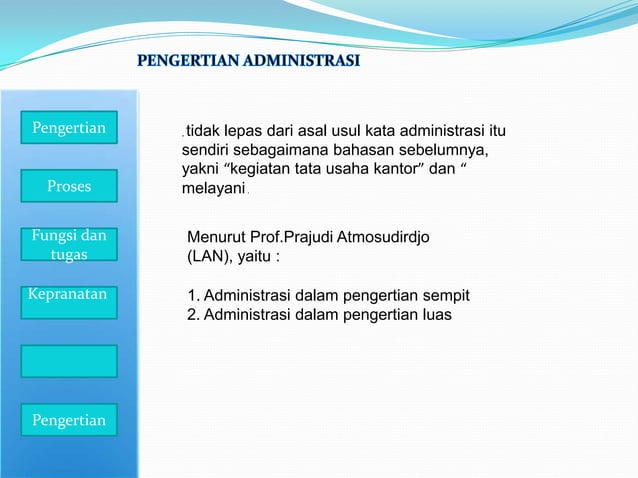 Administrasi | PPTX