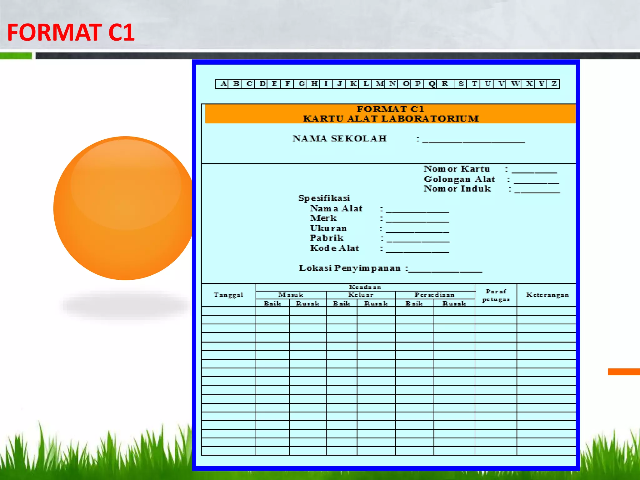 Administrasi dan-inventarisasi-barang-dan-alat-laboratorium-ipa | PPTX