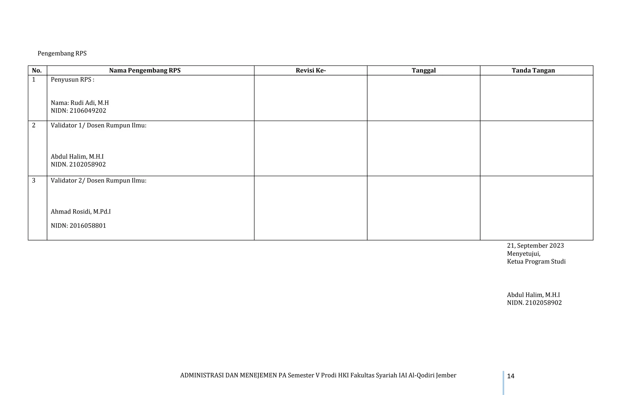 Administrasi dan manajemen pengadilan agama | DOCX