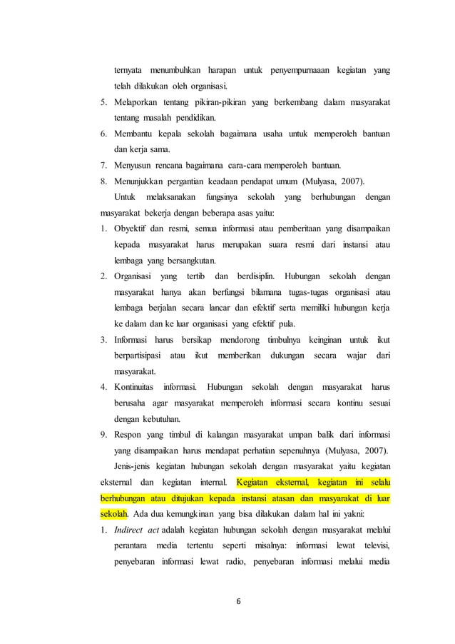 Administrasi humas pendidikan ii | DOCX