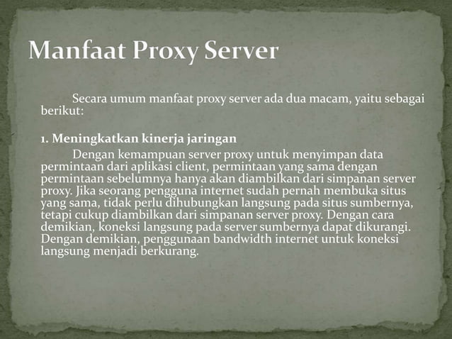 Pengertian NAT, Proxy Server dan Firewall | PPT