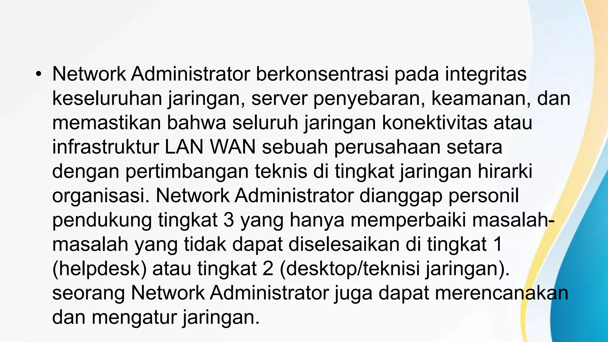 Administrasi jaringan komputer_part_2 | PPTX