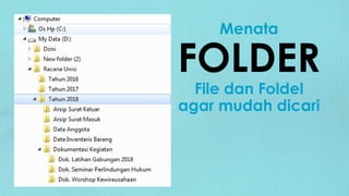 Administrasi Kesekretariatan pada Gugusdepan Gerakan Pramuka | PPT