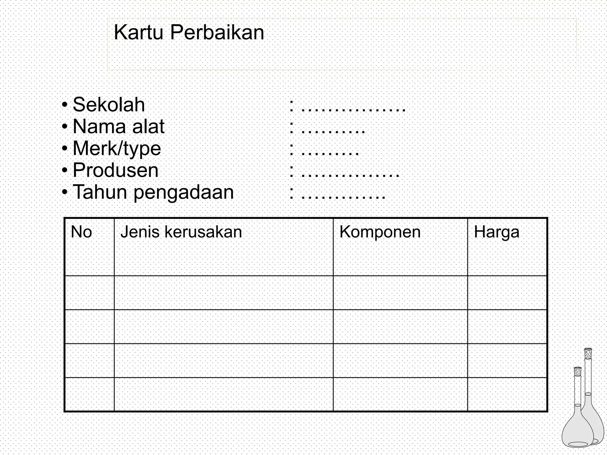 Administrasi laboratorium ipa | PPTX