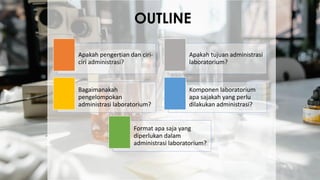 Administrasi Laboratorium Sekolah Ini Power Point Satu Penglab | PDF