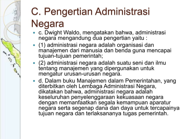 ADMINISTRASI NEGARA SEBAGAI SUATU SISTEM | PPTX