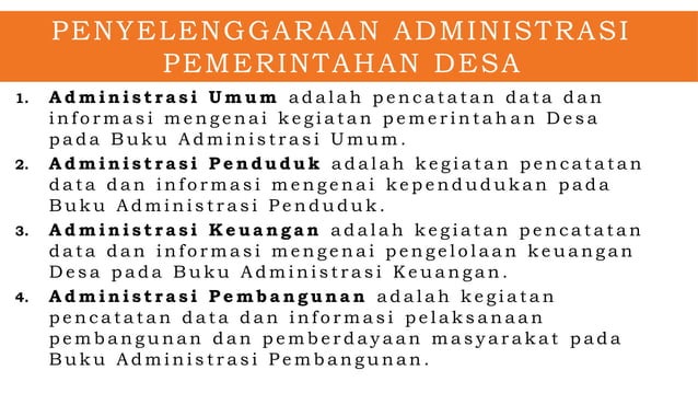 Materi administrasi Pemerintahan Desa.pptx
