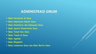 @ Administrasi Pemerintahan Desa Desa.pptx