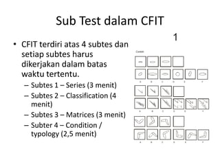 Administrasi psikotes 2 | PPT