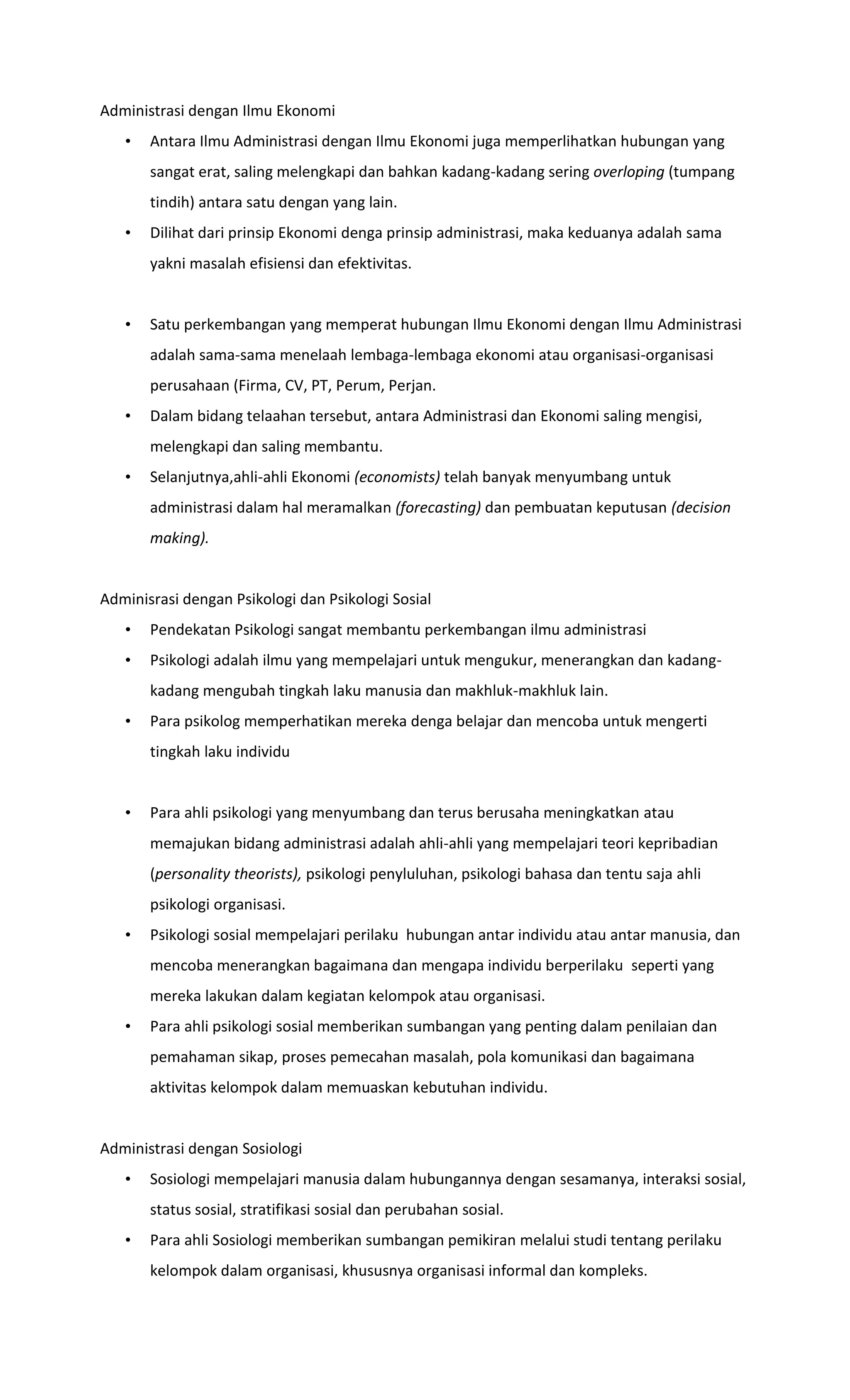 Administrasi Publik One Number Pdf 
