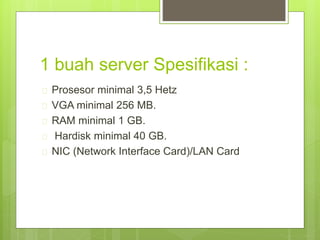 Administrasi server | PPTX