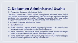 ADMINISTRASI USAHA materi pkk kelas XI .pptx