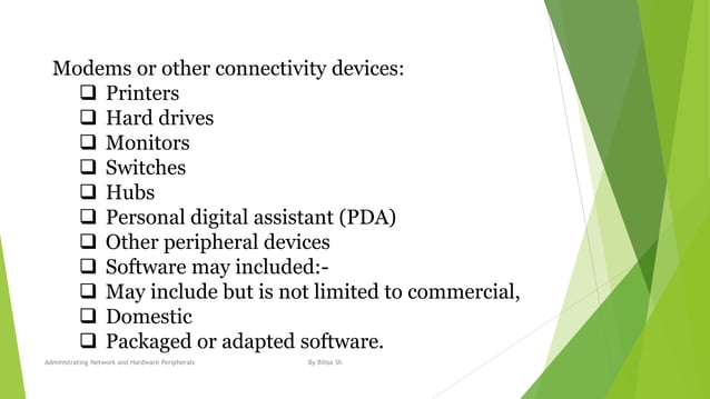 Administrating Network And Hardware Peripheralspptx Computer Networking Computing